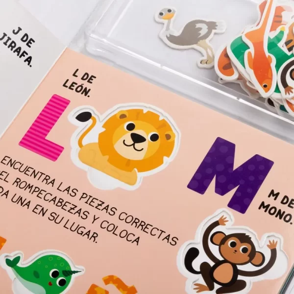 LIBRO APRENDE SOBRE EL ABECEDARIO – JUGUETES PARA CRECER