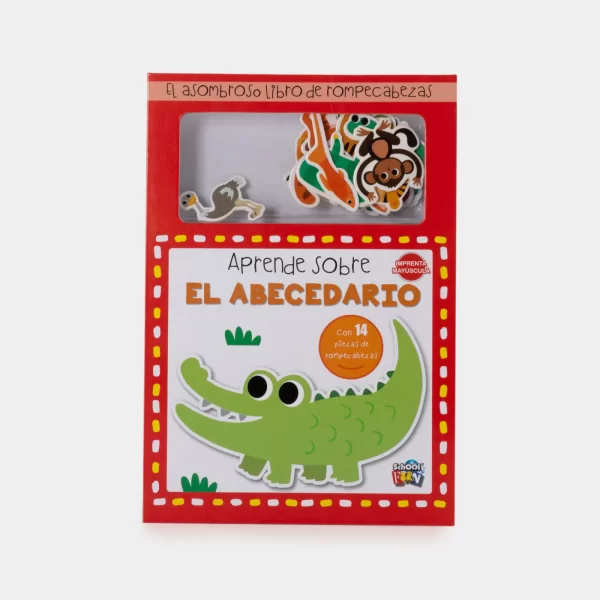 LIBRO APRENDE SOBRE EL ABECEDARIO – JUGUETES PARA CRECER