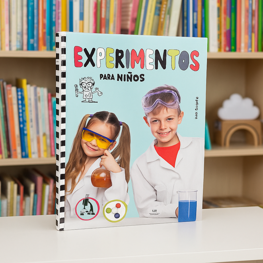 Libro «Experimentos para niños» – JUGUETES PARA CRECER